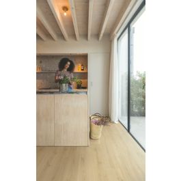 QuickStep Alpha PVC Bloom Botanisch Beige 5+1mm AVMPU40236 Rigid Click PVC (incl. vaste ondervloer)