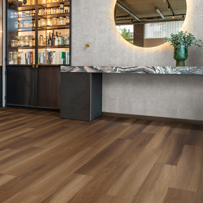 COREtec SurPlus Royal Walnut 85 Click PVC - Vaste ondervloer